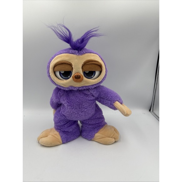 pets alive | Toys | Zuru Pets Alive Fifi Flossing Sloth Purple Battery ...